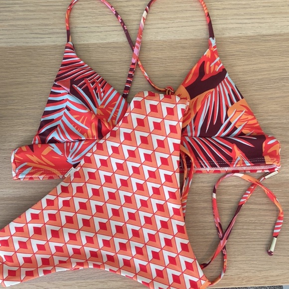 Swim | Colorful Bikini Great Material And True To Size | Poshmark
